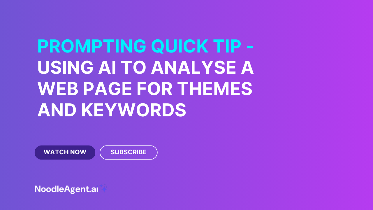 Prompting Tips & Tricks | NoodleAgent.ai